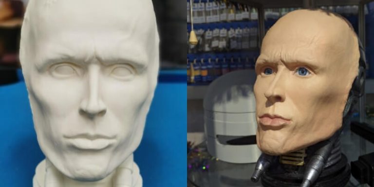 Robocop Head Project - DC Paint Solutions